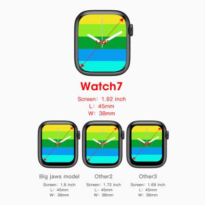 China Bluetooth bimodal que llama la radio de la pantalla de la pulgada IPS de Smartwatch 1,9 en venta