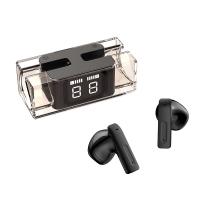 China Transparent Comfortable Wearing Bluetooth True Wireless Active Noise Cancellation Earphones for sale