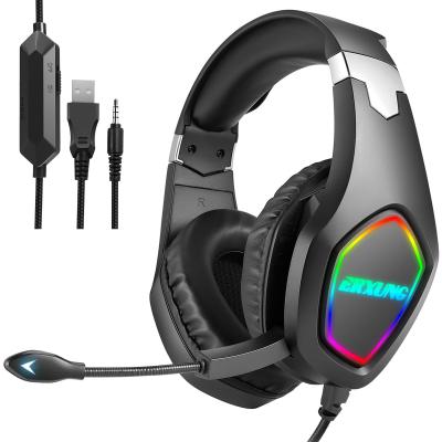 Cina 20Hz circondano le cuffie stereo di gioco di Bluetooth con le luci del microfono LED in vendita