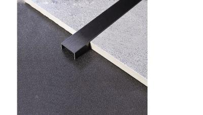 China Decorative 12mm Blue PVD Coated 304 Stainless Steel U Trim Tile Edge for sale