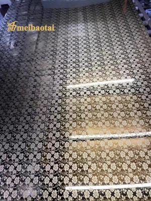 China Super espelho gravado folha de aço inoxidável 1219x2438mm 201 304 à venda