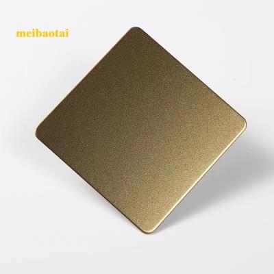 China Black Color Standard Bead Blasted Stainless Steel Color Sheet Decoaration Plate for sale