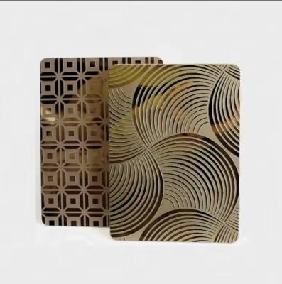 Китай Стандартизированный образец AISI на гравированном листе из нержавеющей стали продается