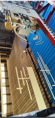 Китай SS304 Золото Зеркало Pvd Цвет нержавеющей стали Лист Декоративная пластина продается