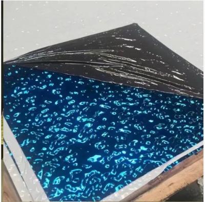 중국 내부 및 건축 디자인을위한 물 물결 스테인리스 스틸 시트 판매용