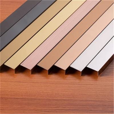 Manufacturer U Profile 304 Stainless Steel Tile Trim U Tile Trim