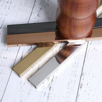 China U Profile Stainless Steel 304 Corner Tile Trim 10FT Tile Trim for sale