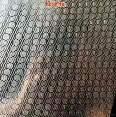 China Polish Grade 201 Mirror Surface Embossed Stainless Steel Sheet for Decorative Wall Panels for sale