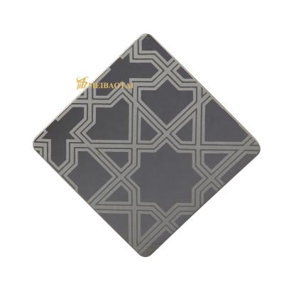 China Van het de Deklaagspiegel Geëtst Roestvrije staal van de Pvdkleur Blad 1.0mm Dikte Te koop