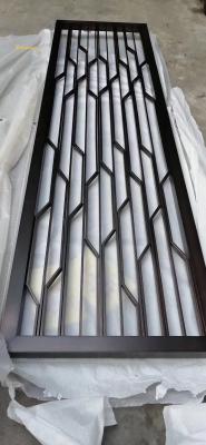 China Black Pvd Color Stainless Steel Room Divider For Construction for sale