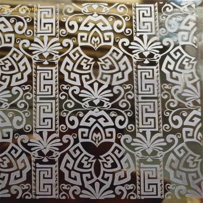 中国 ミラーによってエッチングされるGBのエレベーターのステンレス鋼 シート1219x2438mm DIN 販売のため