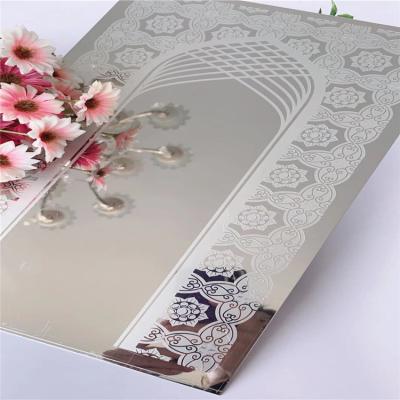 中国 8ftの長さのエレベーターはステンレス鋼 シート1.0mmの厚さをエッチングした 販売のため