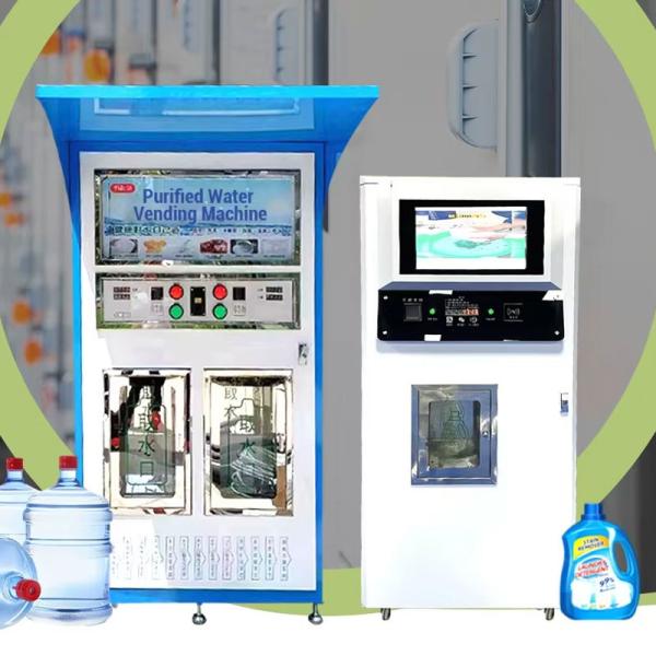 Quality Self-service Reverse Osmosis 1600 Gallon IC Card Drinking Water Vending Machine for sale