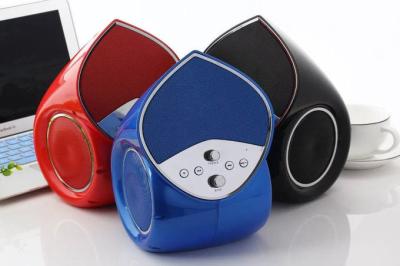 China Mobile Laptop Mini Portable Bluetooth Speakers , Bluetooth Rechargeable Speaker7611 for sale