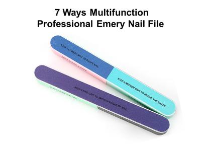 China Emery Material Disposable Nail Files Buffing Block For Nail Art Learner for sale