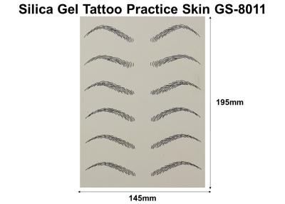 China Synthetic Artificial Tattoo Skin , Harmless Microblading Practice Skin for sale