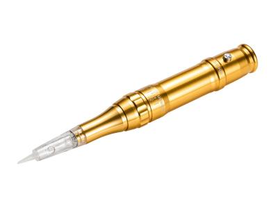 China Golden Cosmetic Tattoo Machine Stainless Steel Electric Semi Permanent for sale