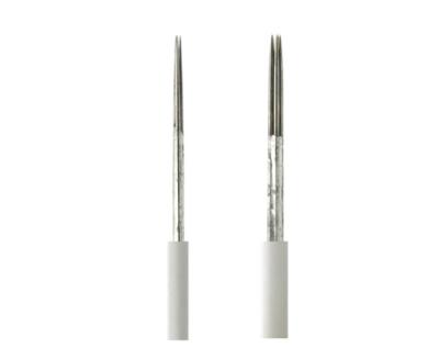 China Round Color Tattoo Needle , Eyebrow Tattoo Needles For Manual Tattoo Pen for sale