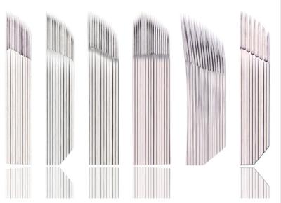 China Low Vibration Manual Tattoo Needles Stainless Steel For Microblading Pen for sale