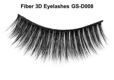 China Fluffy Fake Eyelashes , Tiny Synthetic Mink Eyelashes Dramatic Length for sale