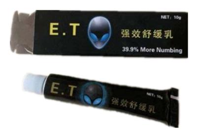 China Disposable Tattoo Anesthetic Cream Medical Ointment Waxing Pain Relief for sale
