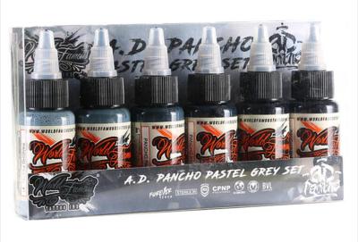 China 6 Colors Skin Candy Tattoo Ink , Reliable Tattoo Gun Ink Imported 30ml for sale