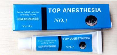 China Blue Eyes Anesthetic Numbing Cream For Microneedle Roller Dermaroller Micro Needle Skin Therapy for sale