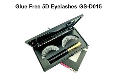 China 5D 6D 3D Mink Eyelashes No Glue Required Nature Long Black Eyeliner for sale