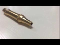 Golden Cosmetic Tattoo Machine Stainless Steel Electric Semi Permanent