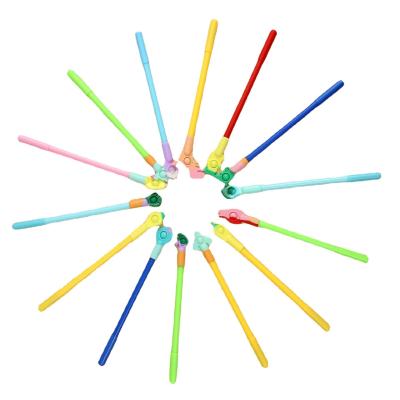 Cina 2021 Popping Silicone Rainbow Pen Push Bubble Fidget Toys con inchiostro sensibile al calore in vendita