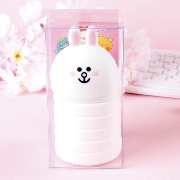 Quality Silicone Animal Design Capacity Washable Pencil Case Stationery Set for Kids in for sale
