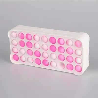 China Novelty Silicone Pencil Case for Stress Relief and Temperature Range -40 °C to 230 °C for sale