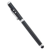 China 0.5mm Writing Width Gel Pen 4 in 1 Multi Laser Pointer LED Torch Light for Educators for sale
