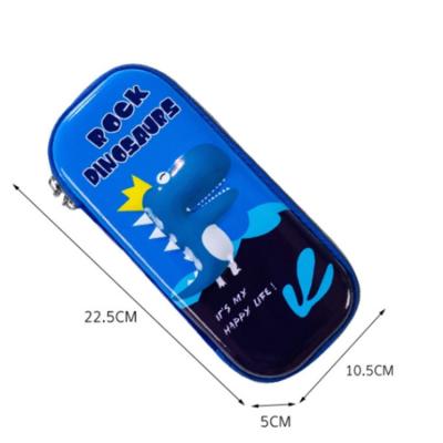 Chine Cute élève dessin animé Papeterie Boîte EVA Logo personnalisé 3D Casse crayon anti-chute pour enfants à vendre