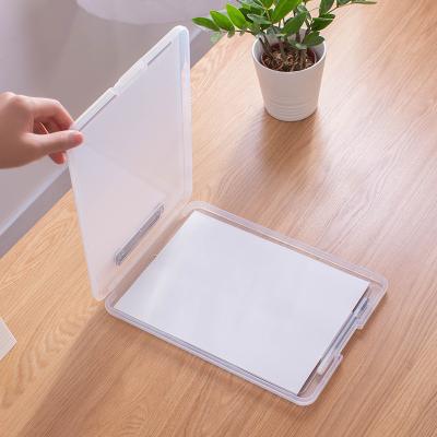 Cina Cassa per documenti per cartelloni di plastica pieghevoli in formato A4 ecologico in vendita