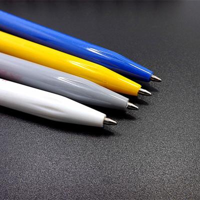 Cina Apparecchi di ufficio per la scuola Balla clic personalizzata con penna a sfera con logo personalizzato in vendita