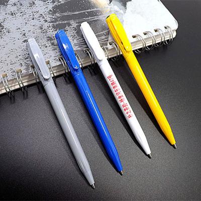 Cina Apparecchi di ufficio per la scuola Balla clic personalizzata con penna a sfera con logo personalizzato in vendita