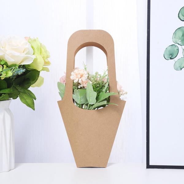 Quality Customized Handle Home Decoration Dried Flower Storage Carrier Bag for Fresh for sale