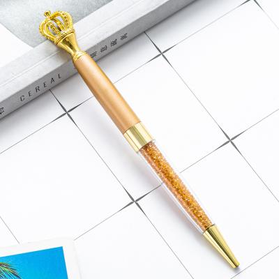 Cina NO Stile cancellabile Corona penna metallica con logo personalizzato e inchiostro cancellabile sensibile al calore in vendita