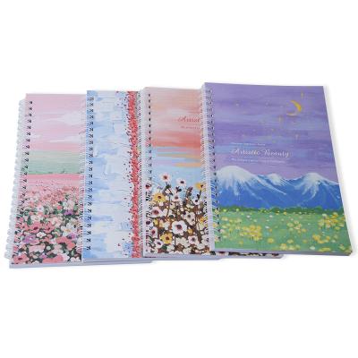 Cina 3D Printing Cover School Notebook per studenti Spiral Binding 4 Colori Disegno personalizzato in vendita