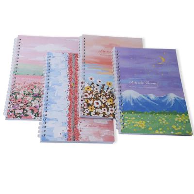 Cina 3D Printing Cover School Notebook per studenti Spiral Binding 4 Colori Disegno personalizzato in vendita