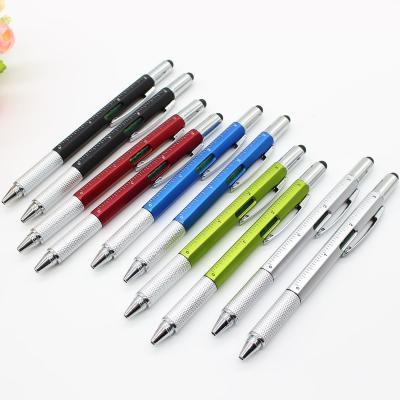 China 0.5 mm gelpen met liniaal niveau stylus en schroevendraaier Kleine grootte Grote functionaliteit Te koop