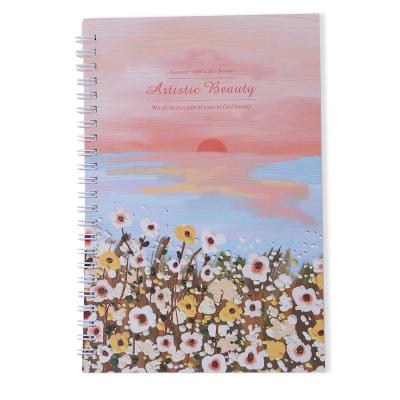 Cina 3D Printing Cover School Notebook per studenti Spiral Binding 4 Colori Disegno personalizzato in vendita