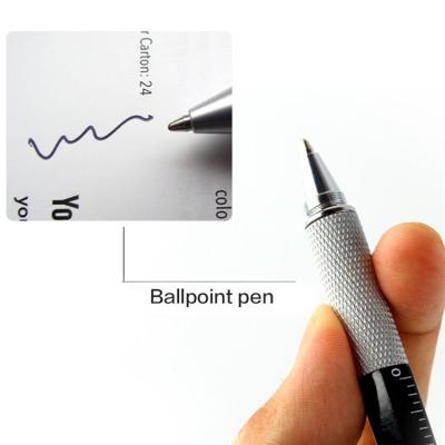 China 0.5 mm gelpen met liniaal niveau stylus en schroevendraaier Kleine grootte Grote functionaliteit Te koop