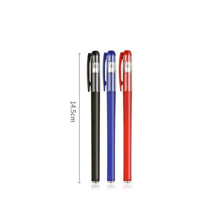 Cina 0.5mm Larghezza di scrittura Penna d'acqua di firma nera per la personalizzazione di materiale da ufficio in vendita