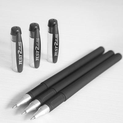 Cina 0.5mm Larghezza di scrittura Penna d'acqua di firma nera per la personalizzazione di materiale da ufficio in vendita