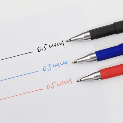 Cina 0.5mm Larghezza di scrittura Penna d'acqua di firma nera per la personalizzazione di materiale da ufficio in vendita