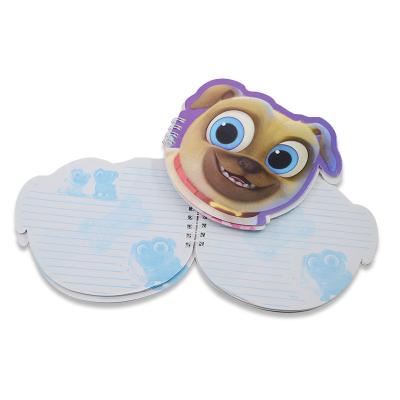 Cina Elastic Kawaii Stationery Mini Notebook Cute Cartoon Dog Design 30 fogli Pagine interne in vendita