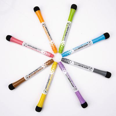 Cina Ufficio e scuola essenziali 8 colori set marchi di cancellazione a secco con lavagna magnetica in vendita