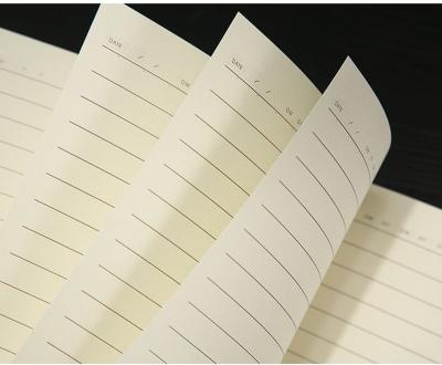Cina Business Journal Custom A5 Planner Set di notebook in pelle PU con logo e copertina cartacea in vendita